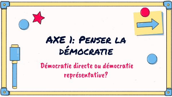 TH1 Axe 1 Démocratie directe, démocratie représentative