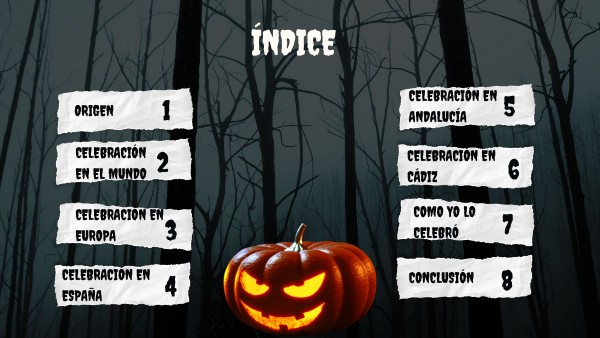 TRABAJO DE HALLOWEEN