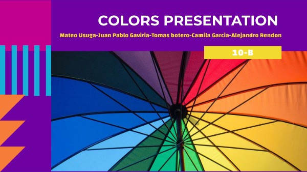 PRESENTACIÓN COLORES