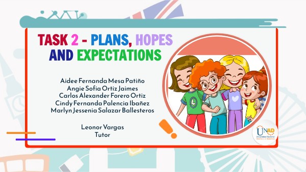 Task 2 - Plans, Hopes and Expectations