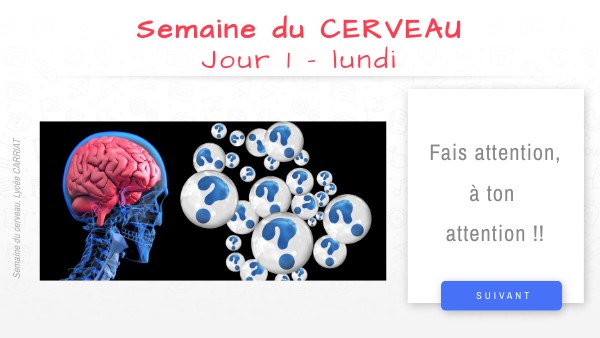 Carriat - LUNDI semaine du cerveau