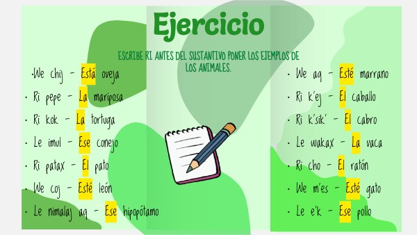 Ejercicio | Genially