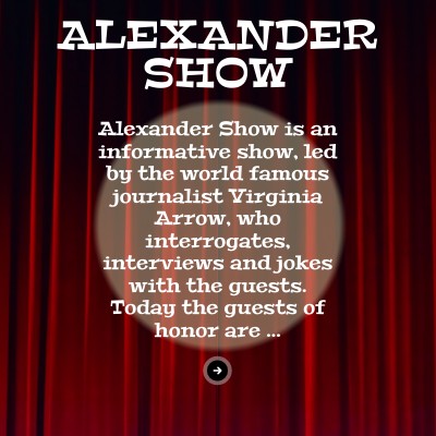 Alexander Show | Genially