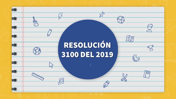 TH resolución 3100 del 2019 | Genially