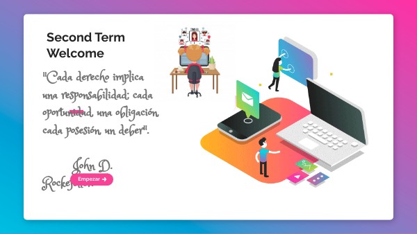 Second Term | Genially