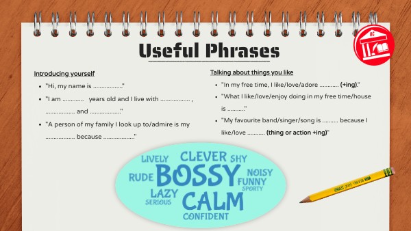 IDENTITY BOXES - Useful phrases | Genially