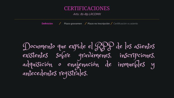 DN CERTIFICACIONES | Genially