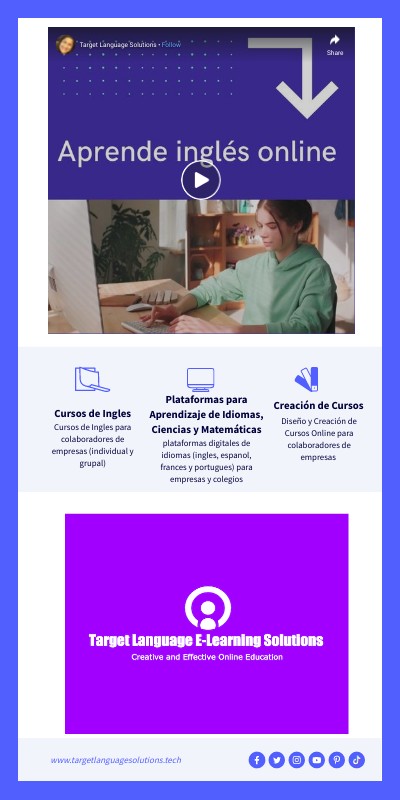 Target Language E- Learning Solutions | Genially