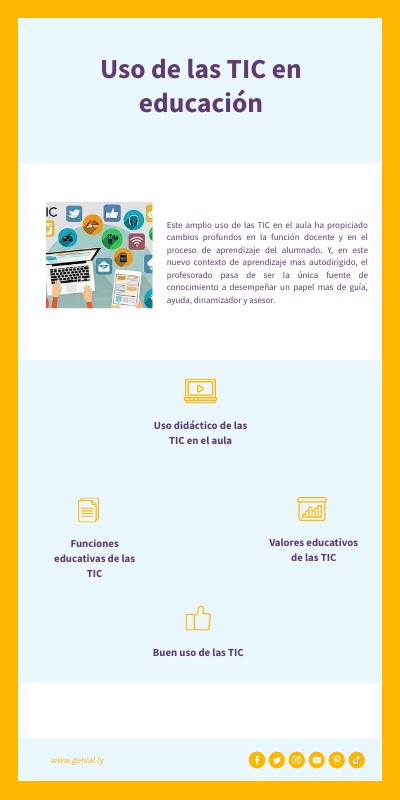 INFOGRAFÍA TIC | Genially