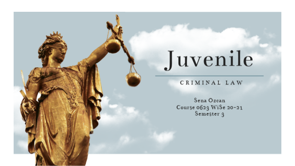 juvenile criminal law