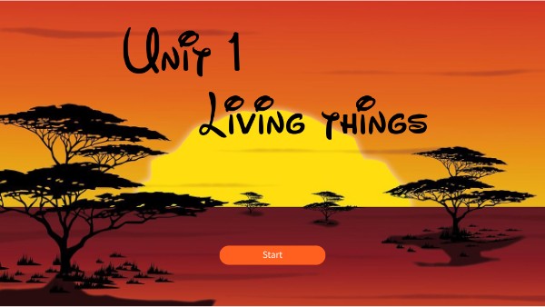Unit 1: living things 5ºA