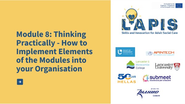Module 8: Thinking Practically