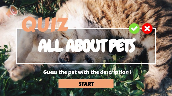 Quiz Pets P5-P6 | Genially