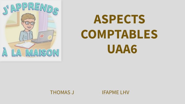 14. UAA6 séance n°3 Le journal des achats | Genially