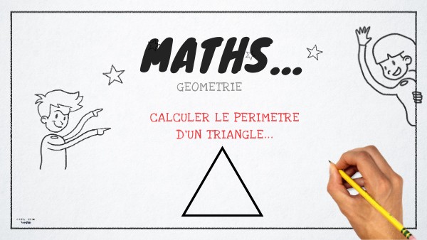 Cours - Périmètre d'un triangle | Genially