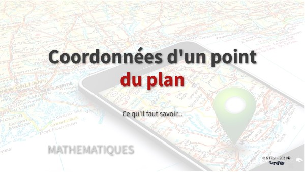 Cours - Coordonnées d'un point du plan