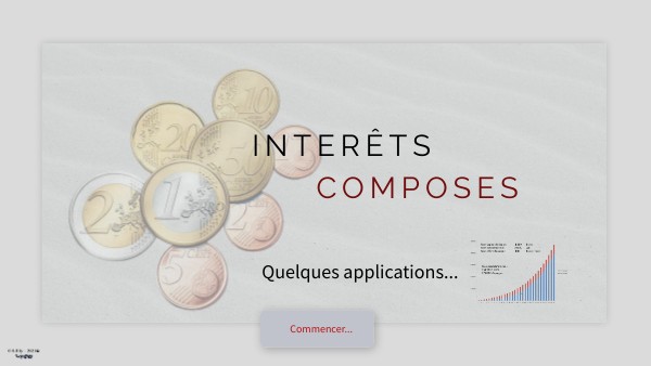Exercices - Intérêts Composés | Genially