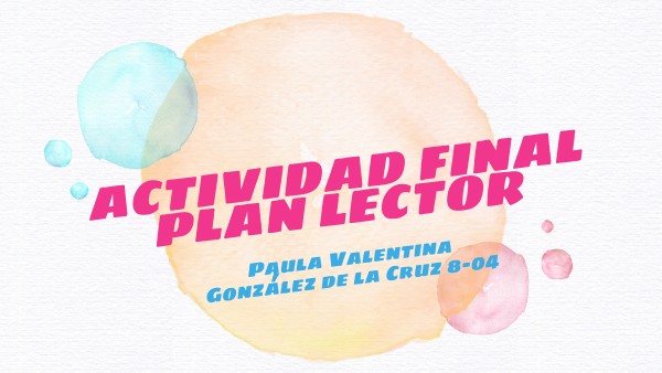 ACTIVIDAD FINAL PLAN LECTOR | Genially
