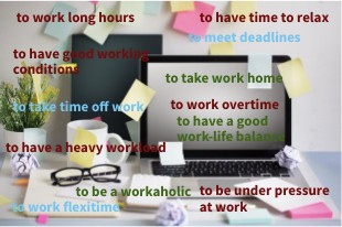 Work collocations
