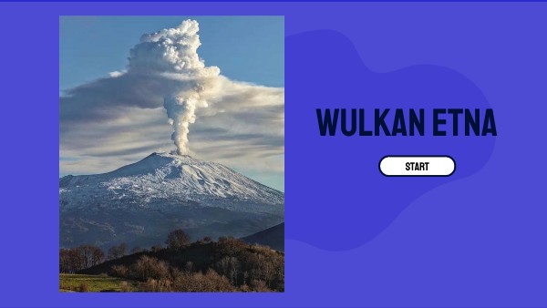 Prezentacja o Wulkanie Etna | Genially