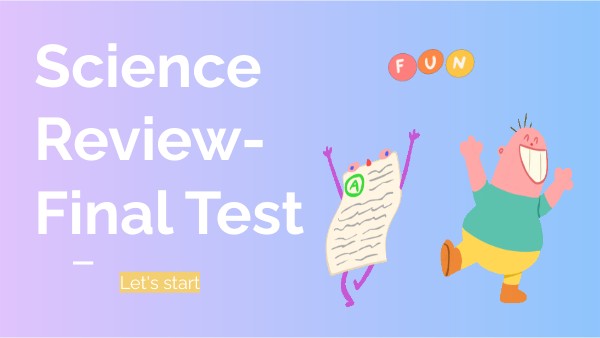 Third Grade_Science_Final Test Review_Q4 | Genially