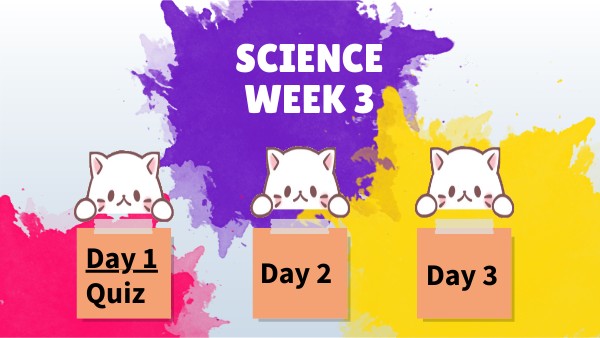Science-Week 3 | Genially