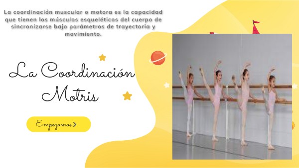 La coordinación motriz