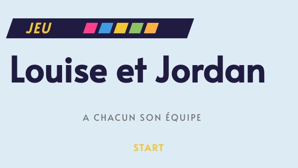 mariage Louise et Jordan | Genially