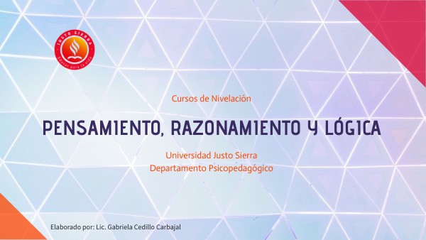 Pensamiento, razonamiento y lógica | Genially