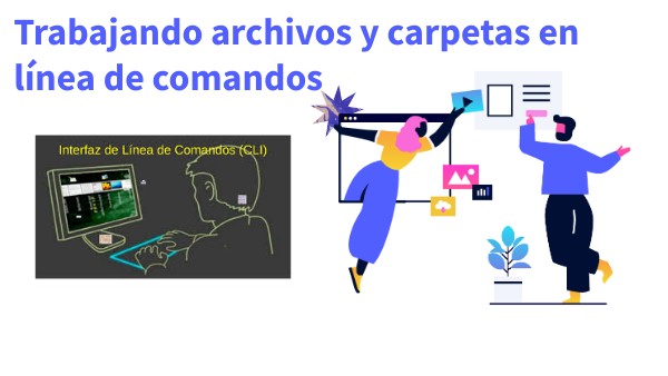 TRABAJANDO ARCHIVOS Y CARPETAS EN LINEA DE COMANDOS | Genially