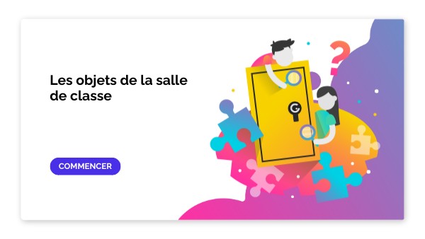 Les objets de la salle de classe | Genially