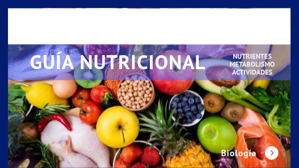 Guía Nutricional | Genially