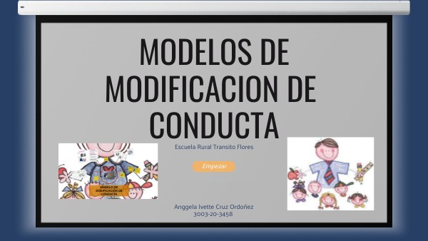 MODELO DE MODIFICACION DE CONDUCTA | Genially