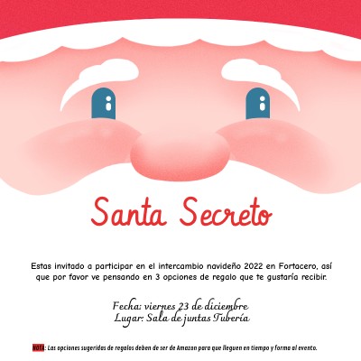 Santa Secreto Fortacero 2022