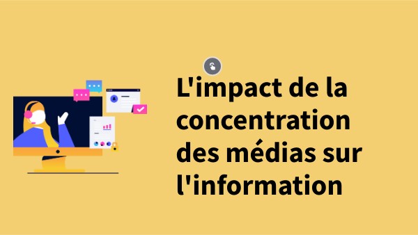 La concentration des médias