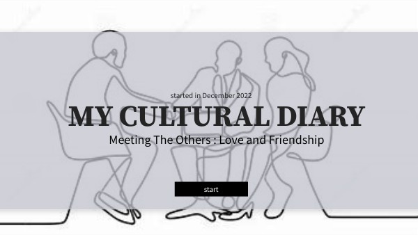 MY CULTURAL DIARY | Genially