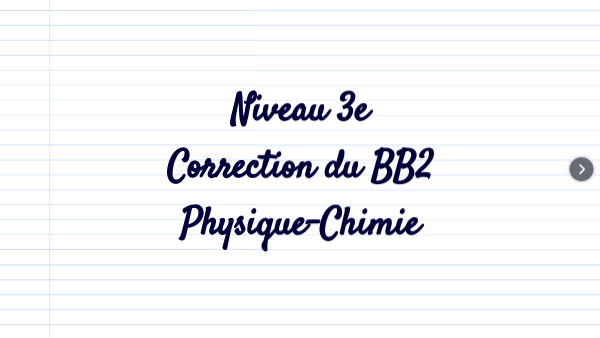 3e_Correction du BB | Genially