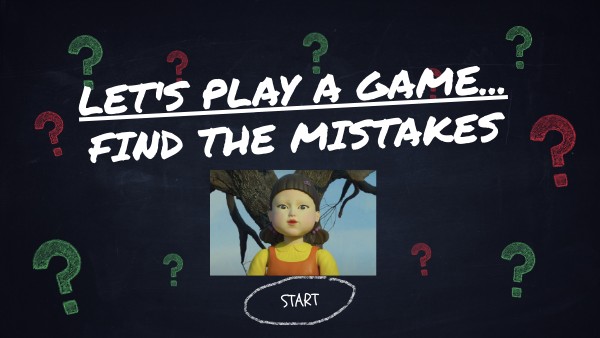 MOST COMMON MISTAKES | Genially