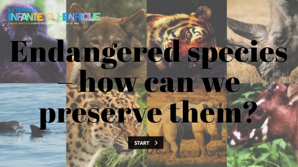 Endangered species – how can we preserve them? | Genially