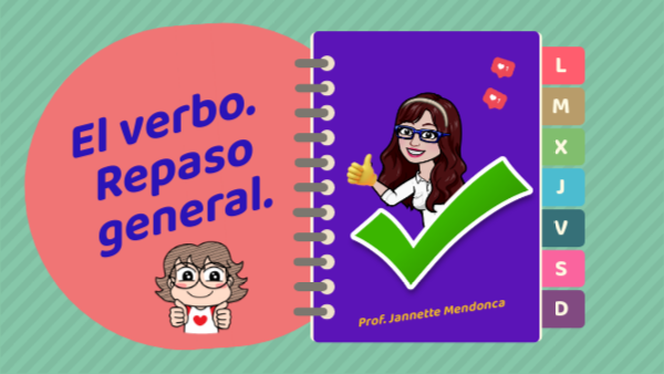 El verbo. Repaso general | Genially