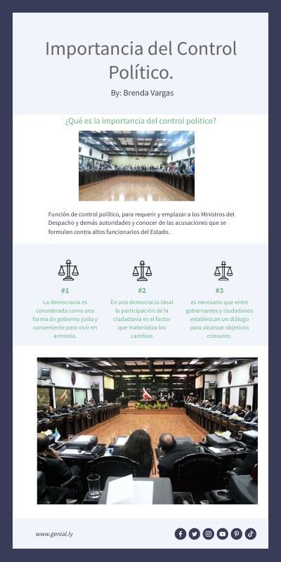 IMPORTANCIA DEL CONTROL POLITICO | Genially