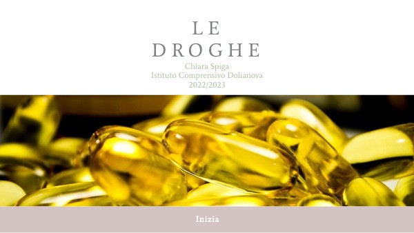Le droghe | Genially