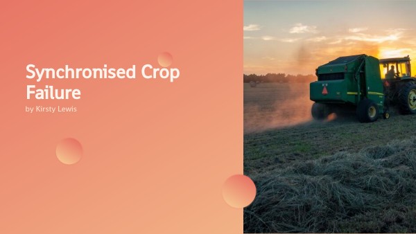 Synchronised Crop Failure