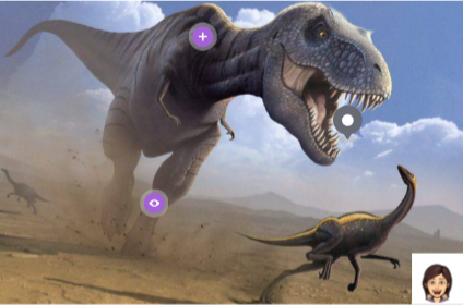 Imagen interactiva T Rex | Genially
