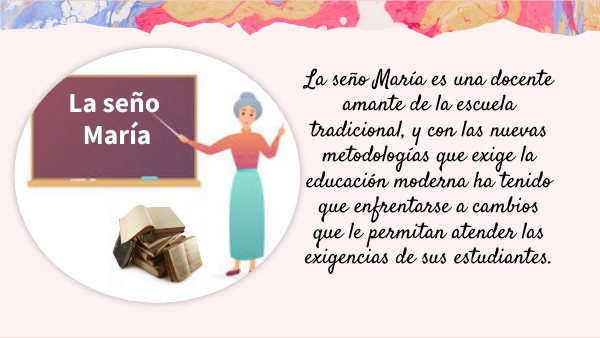 La seño María | Genially