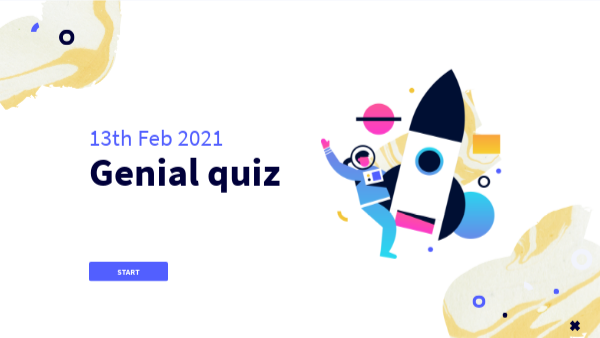 13th Feb Quiz | Genially
