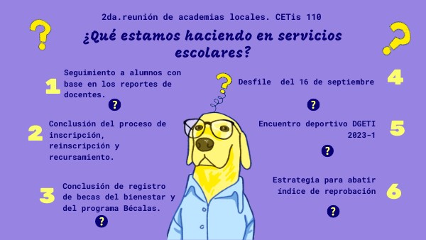 2da. Reunión de academias_CETis 110