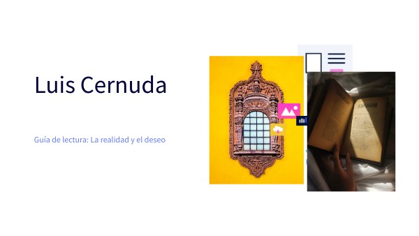 Cernuda: introducción | Genially