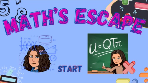 Math's escape | Genially