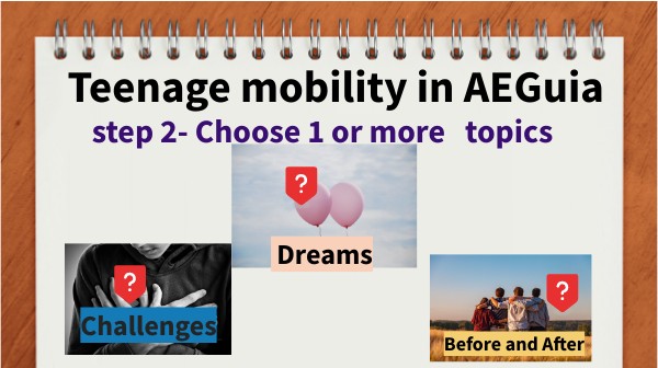 Teenage mobility in AEGuia